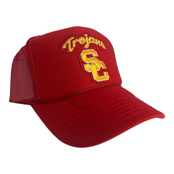 OTTO | Accessories | New Vintage Style Usc Trojans Red Trucker Hat Cap ...